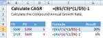CAGR Formula in Excel - 4 Easy to Follow Examples
