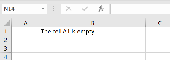 Isempty Isblank Function In Vba Automate Excel