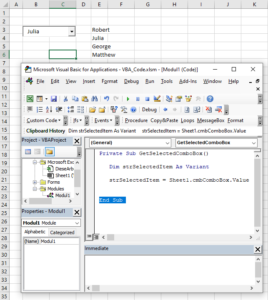 How To Use Combobox In Vba Excel Userform