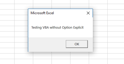 VBA Option Explicit - Automate Excel