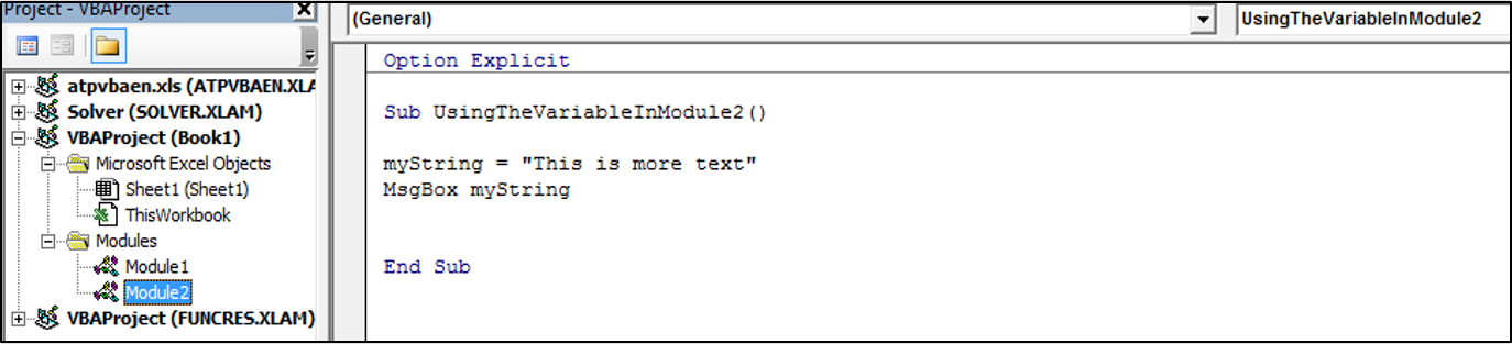 VBA Global Variable - Automate Excel VBA Global Variable - Automate Excel