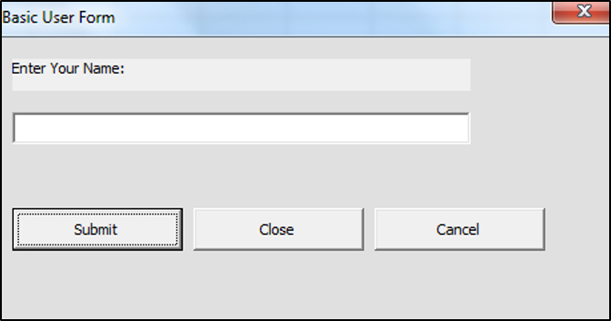 Vba Open Or Close Userform Automate Excel