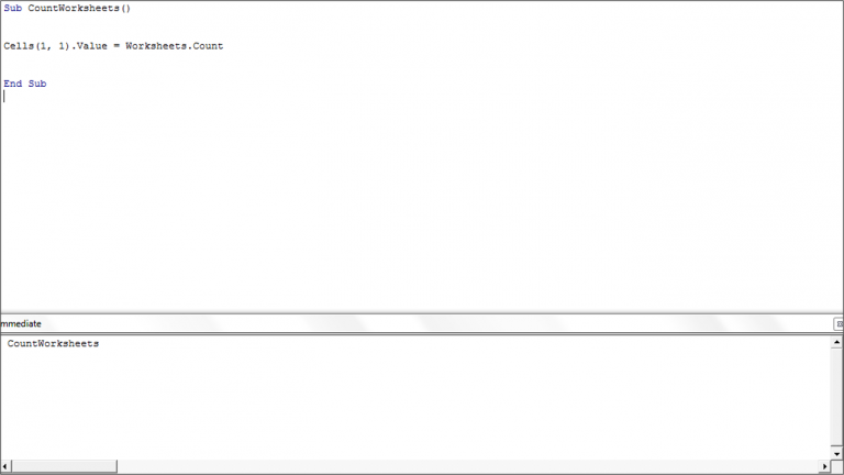 VBA – Debug.Print and the Immediate Window - Automate Excel VBA – Debug.Print and the Immediate Window - Automate Excel