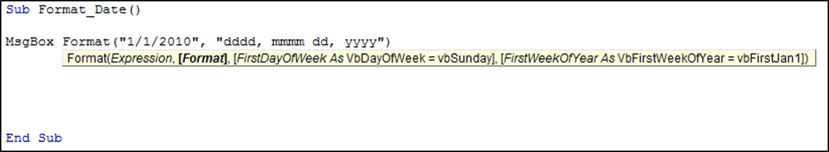 Format Vba Date Automatisez Excelautomate Excel Datakosine 0821
