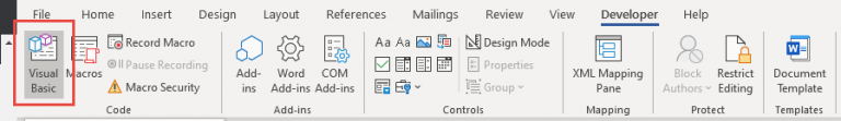 Word Macro Examples And Vba Tutorial Automate Excel