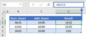 Add Up Time (Total Time) in Excel & Google Sheets - Automate Excel
