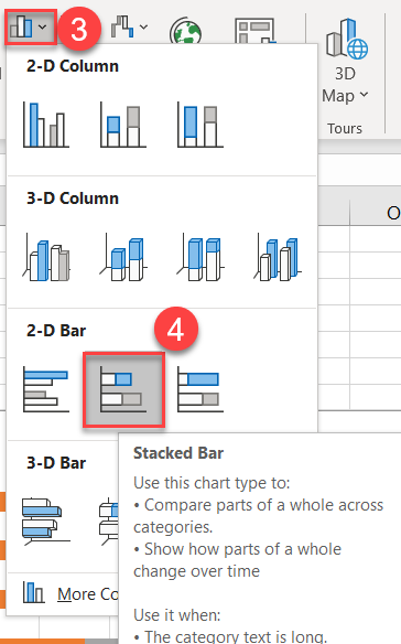 Excel Bar Charts - Clustered, Stacked - Template - Automate Excel Excel Bar Charts - Clustered, Stacked - Template - Automate Excel