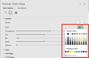 Rounded Corners and Shadow on Excel Charts - Automate Excel