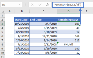 Countdown Days Remaining in Excel & Google Sheets - Automate Excel