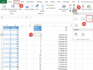 How to Create a Normal Distribution Bell Curve in Excel - Automate Excel