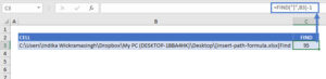 Insert File Path in Excel - Automate Excel