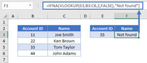 If ISNA & IFNA in VLOOKUPs - Excel & Google Sheets - Automate Excel