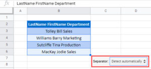How to Split Text String by Space, Comma & More - Excel and Google Sheets - Automate Excel