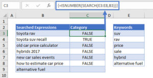 Search by Keywords - Excel & Google Sheets - Automate Excel