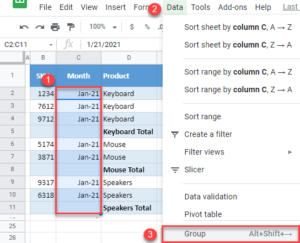 Expand / Collapse Rows or Columns in Excel & Google Sheets - Automate Excel