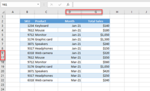 Hide / Unhide Rows or Columns in Excel & Google Sheets - Automate Excel