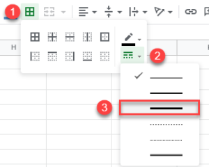 Outline Cells (Apply All Borders) in Excel & Google Sheets - Automate Excel