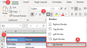Outline Cells (Apply All Borders) in Excel & Google Sheets - Automate Excel