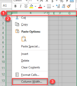 Resize Multiple (or All) Rows / Columns at Once in Excel & Google Sheets - Automate Excel