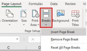 How to insert page breaks across sheets in excel - perleather
