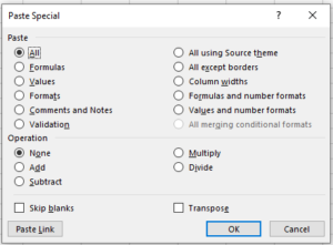 Excel Paste And Transpose Shortcut - Automate Excel