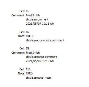 How to Print Comments in Excel & Google Sheets - Automate Excel