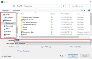Excel Save and Save As Shortcuts - Automate Excel