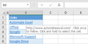 How to Remove Hyperlinks in Excel & Google Sheets - Automate Excel
