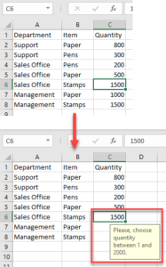 Add a Data Validation ToolTip in Excel & Google Sheets - Automate Excel