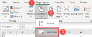 How to Change Orientation to Landscape in Excel & Google Sheets ...