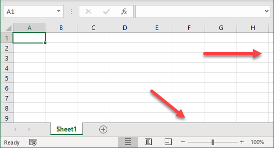 How to Hide Vertical and Horizontal Scroll Bars in Excel - Automate Excel How to Hide Vertical and Horizontal Scroll Bars in Excel - Automate Excel