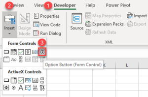 How to Add and Group Radio (Option) Buttons in Excel - Automate Excel