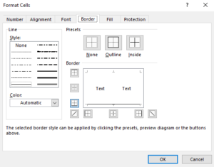 How to Add Lines (Set Borders) in Excel & Google Sheets - Automate Excel