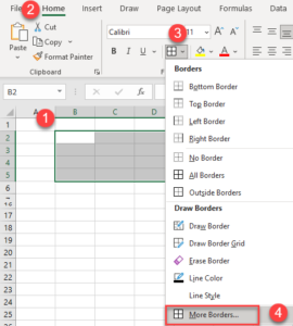 Change Gridline / Cell Border Color in Excel & Google Sheets - Automate ...