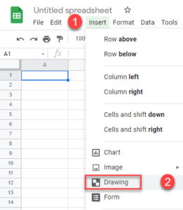 Create a Shape With Drawing Tools in Excel & Google Sheets - Automate Excel