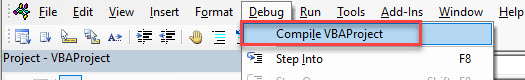 VBA Compile Error - Automate Excel VBA Compile Error - Automate Excel