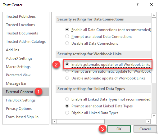 How to Update Links Automatically in Excel & Google Sheets - Automate Excel How to Update Links Automatically in Excel & Google Sheets - Automate Excel