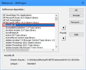 VBA - Objet ArrayList - Automate Excel