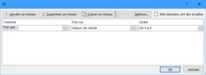 VBA - Trier des Données - Automate Excel