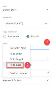 How to Make a Sheet Fit on One Page in Excel & Google Sheets - Automate ...