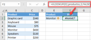 How to Fix the #NAME Error in Excel & Google Sheets - Automate Excel