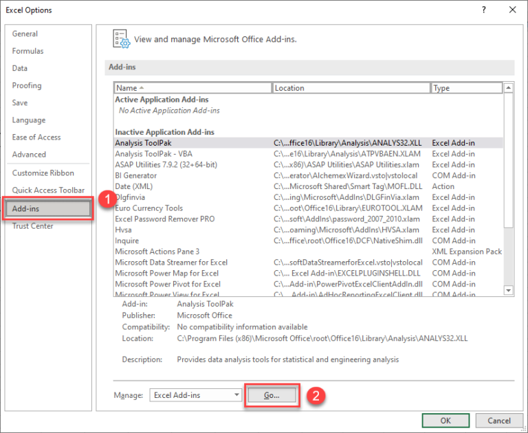How to Enable the Solver Add-In in Excel - Automate Excel
