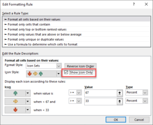 How to Use Comparison Icon Sets in Excel & Google Sheets - Automate Excel