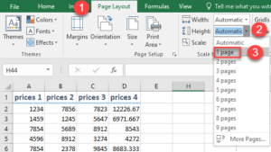 How to Scale to Fit Page Size in Excel & Google Sheets - Automate Excel