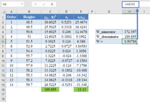 Shapiro-Wilk Test Excel and Google Sheets - Automate Excel