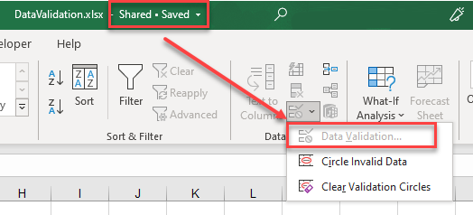 Data Validation Not Working in Excel & Google Sheets - Automate Excel Data Validation Not Working in Excel & Google Sheets - Automate Excel