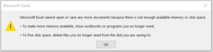 How to Fix When Excel Cannot Open or Save Any More Documents - Automate ...