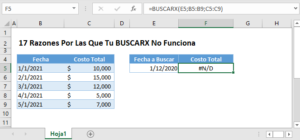 17 Razones Por Las Que Tu BUSCARX No Funciona - Automate Excel