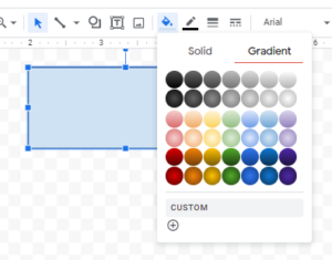 Add Gradient Fill to Shapes / Cells in Excel & Google Sheets - Automate ...