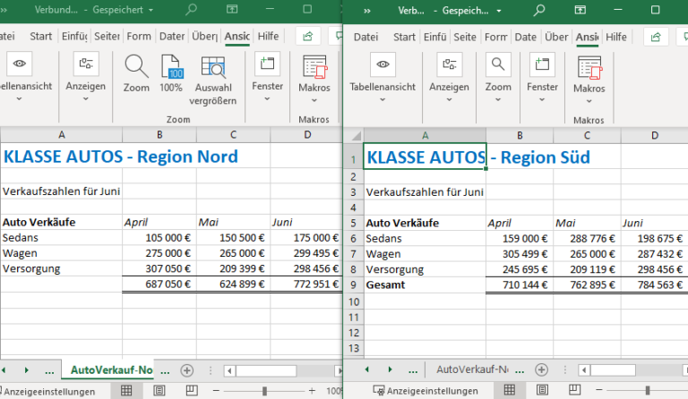 Zwei Blätter auf Unterschiede Vergleichen in Excel und Google Sheets ... Zwei Blätter auf Unterschiede Vergleichen in Excel und Google Sheets ...